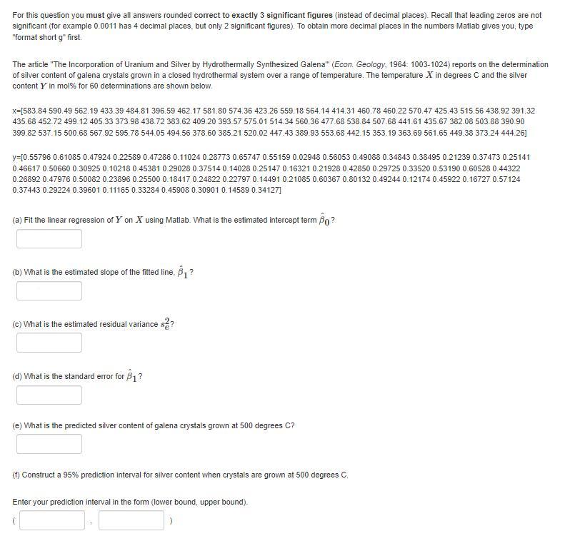 Solved Thanks! x=[583.84 590.49 562.19 433.39 484.81 396.59 | Chegg.com