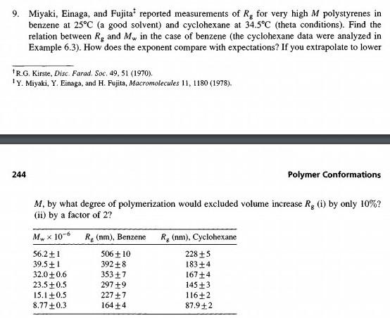9. Miyaki, Einaga, and Fujital reported measurements | Chegg.com