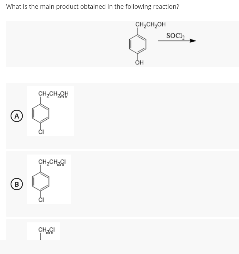 Solved What is the main product obtained in the following | Chegg.com