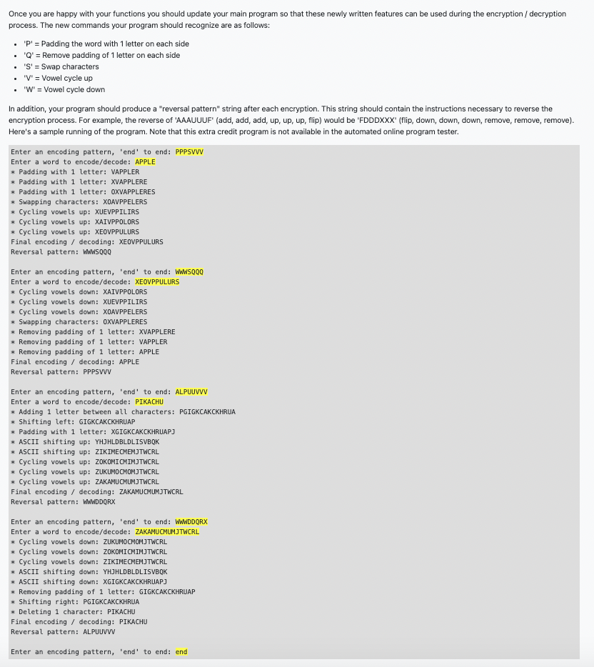 Solved Part 2c (extra credit) Write the following functions | Chegg.com