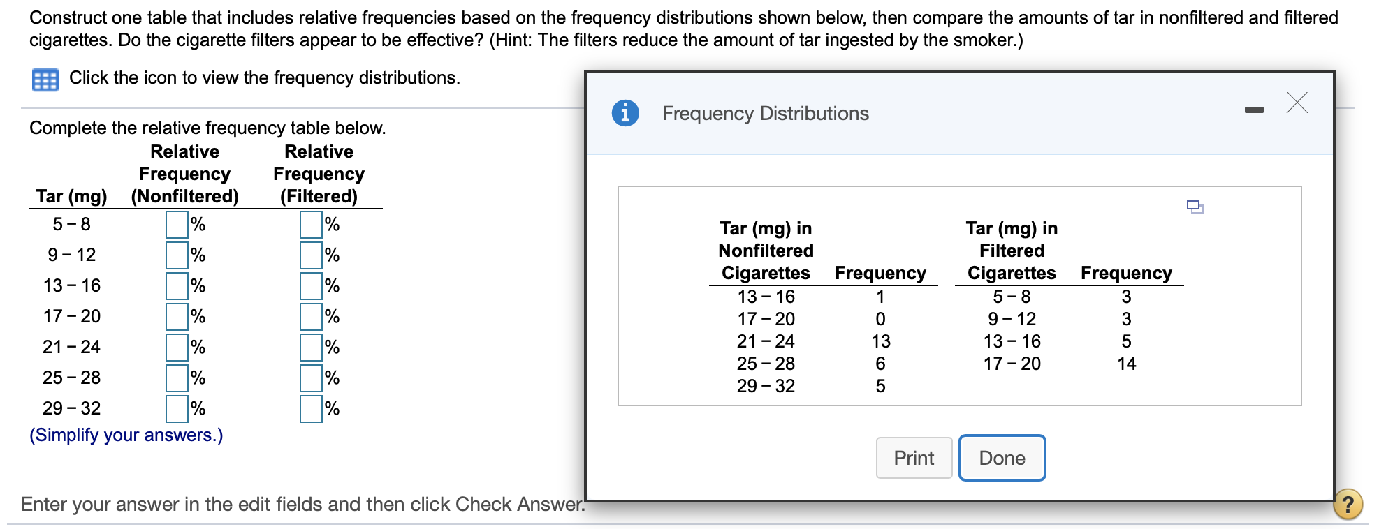 Solved Fill in the Blanks Construct one table that includes | Chegg.com