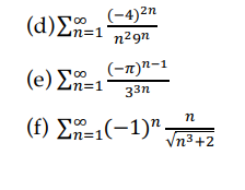 Solved Determine if series is divergence or | Chegg.com