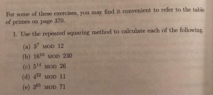 Solved For some of these exercises, you may find it | Chegg.com