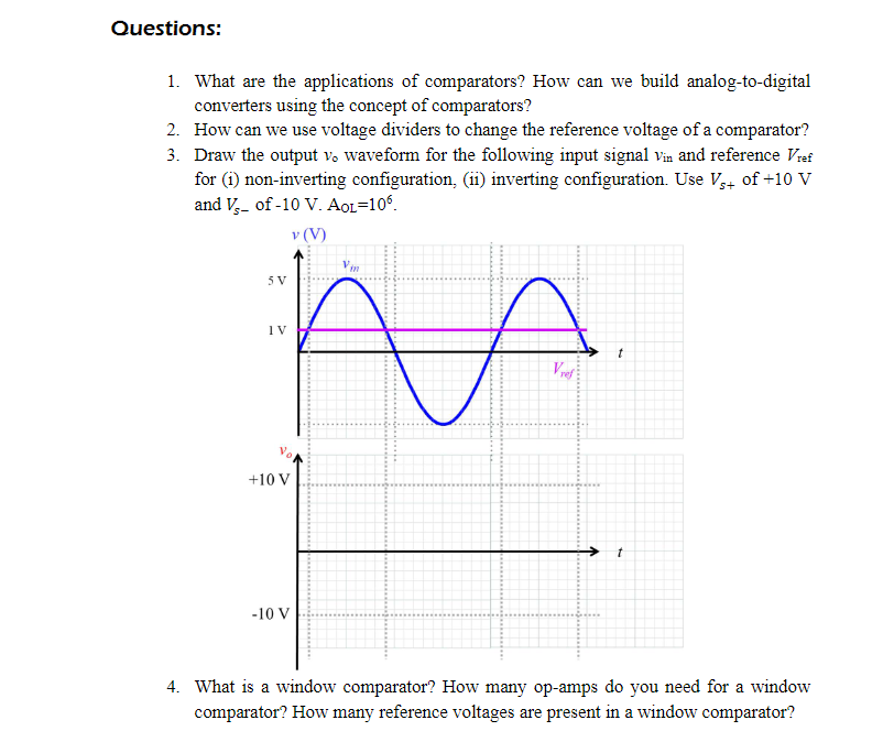 Solved uestions: 1. What are the applications of | Chegg.com