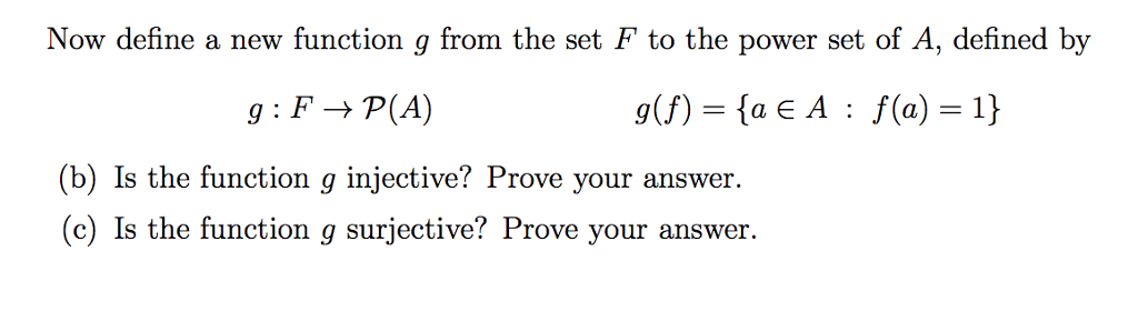 Solved 7. Prove that f is bijective if and only if f o f is | Chegg.com