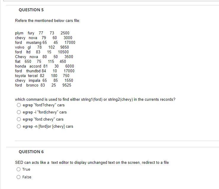 Solved What are the file or text manupulation utilities in | Chegg.com