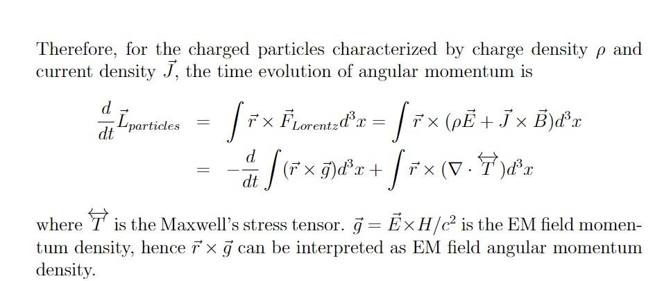 Solved Angular momentum conservation law. From classical | Chegg.com