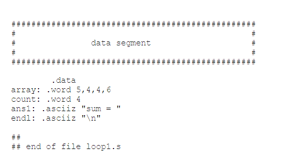 Part 1: Complete the following SPIM assembly language | Chegg.com