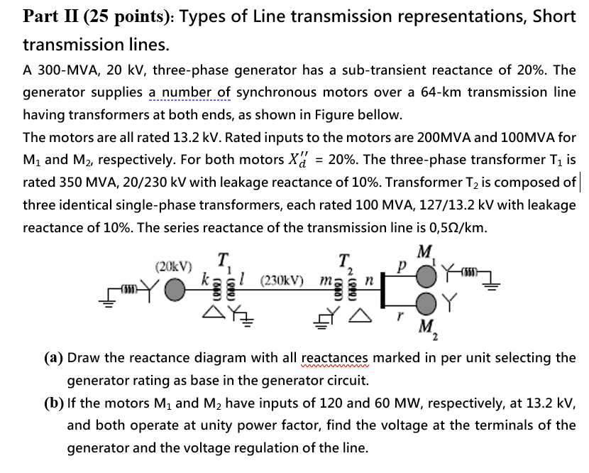 Solved Part II (25 points): Types of Line transmission | Chegg.com