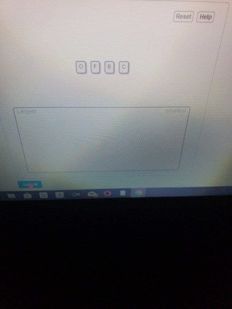 Solved Reset Help 目目目目 Largest smalest | Chegg.com