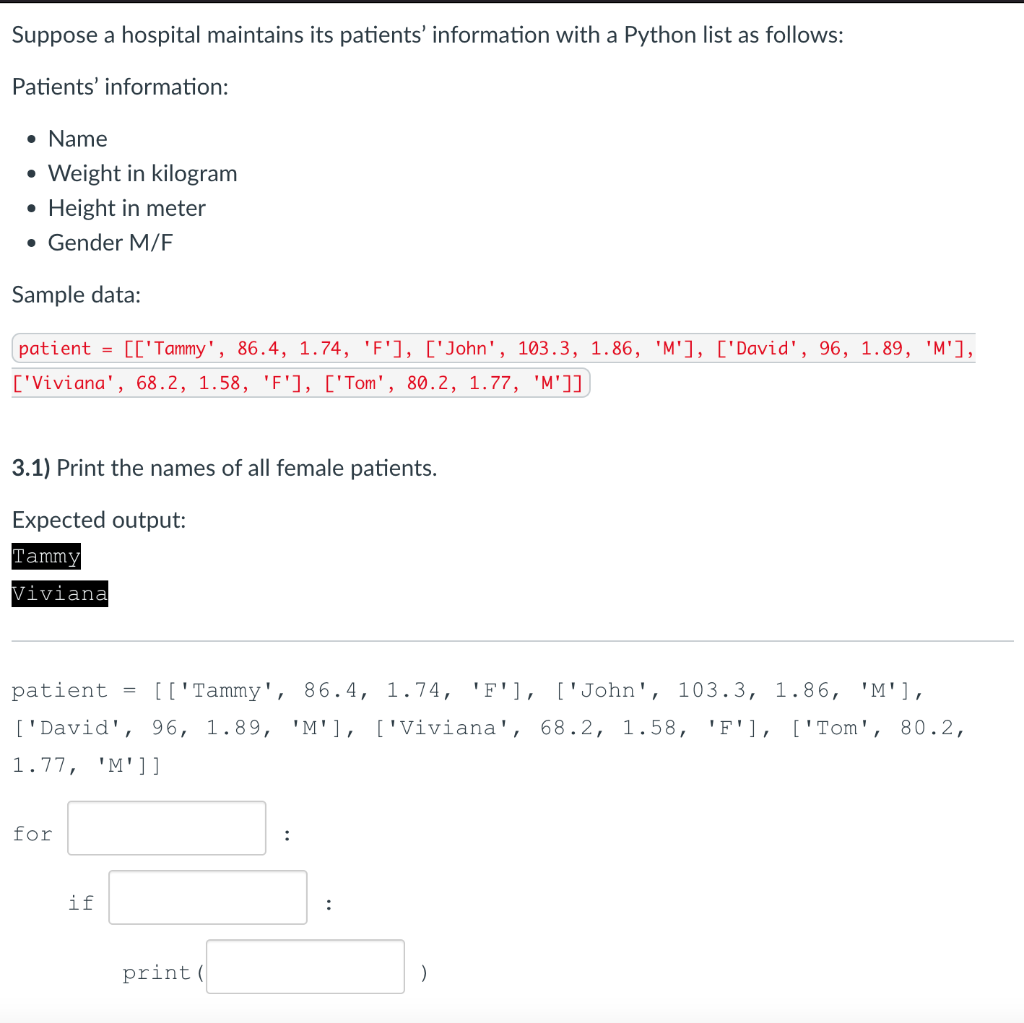Solved Suppose a hospital maintains its patients' | Chegg.com