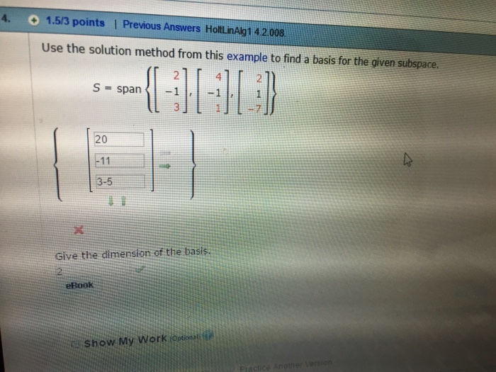 Solved Use the solution method from this example to find a | Chegg.com