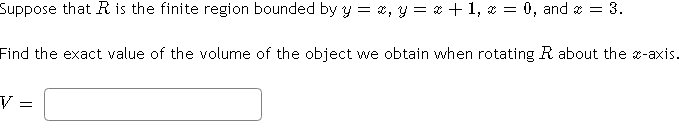 Solved Suppose that R is the finite region bounded by | Chegg.com