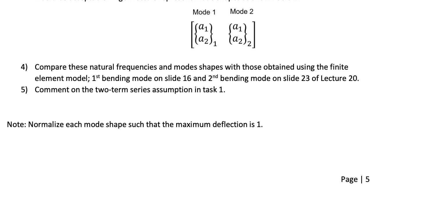Problem 3 ( 30 points); Application of Rayleigh-Ritz | Chegg.com