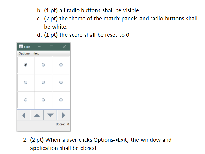 Instructions: • Create a new java class containing | Chegg.com