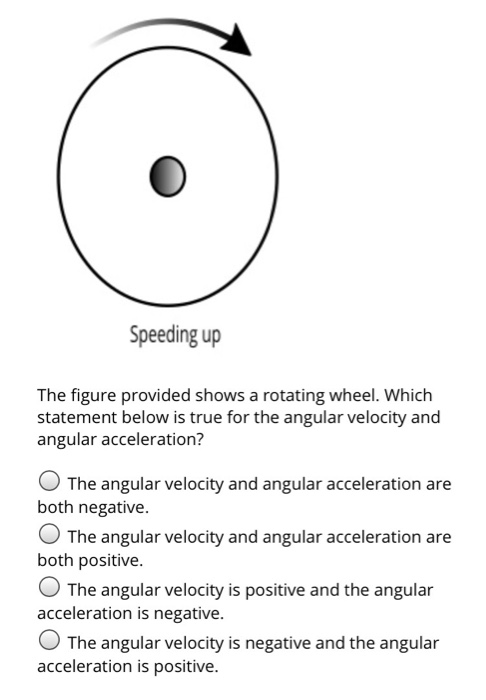 Solved For uniform circular motion, which quantity below is | Chegg.com
