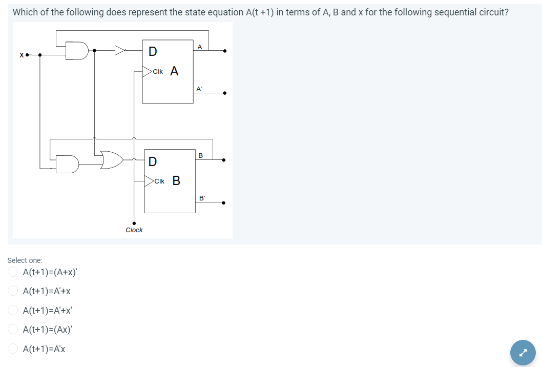 Solved Which of the following does represent the state | Chegg.com