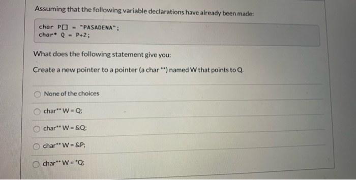 Solved Assuming that the following definition has already | Chegg.com