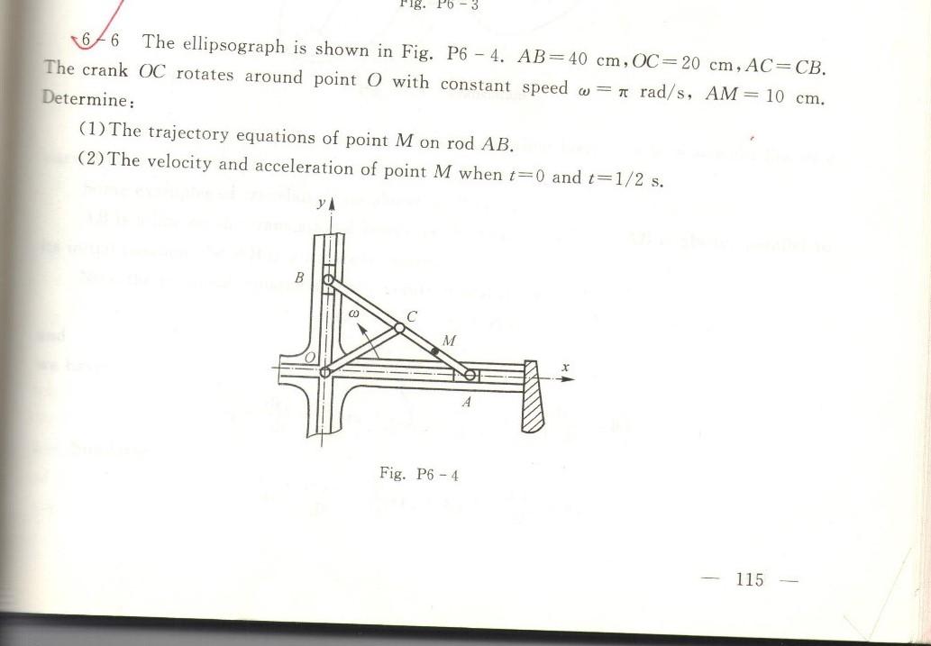 Solved Fig. 26-3 66 The ellipsograph is shown in Fig. 26 - | Chegg.com