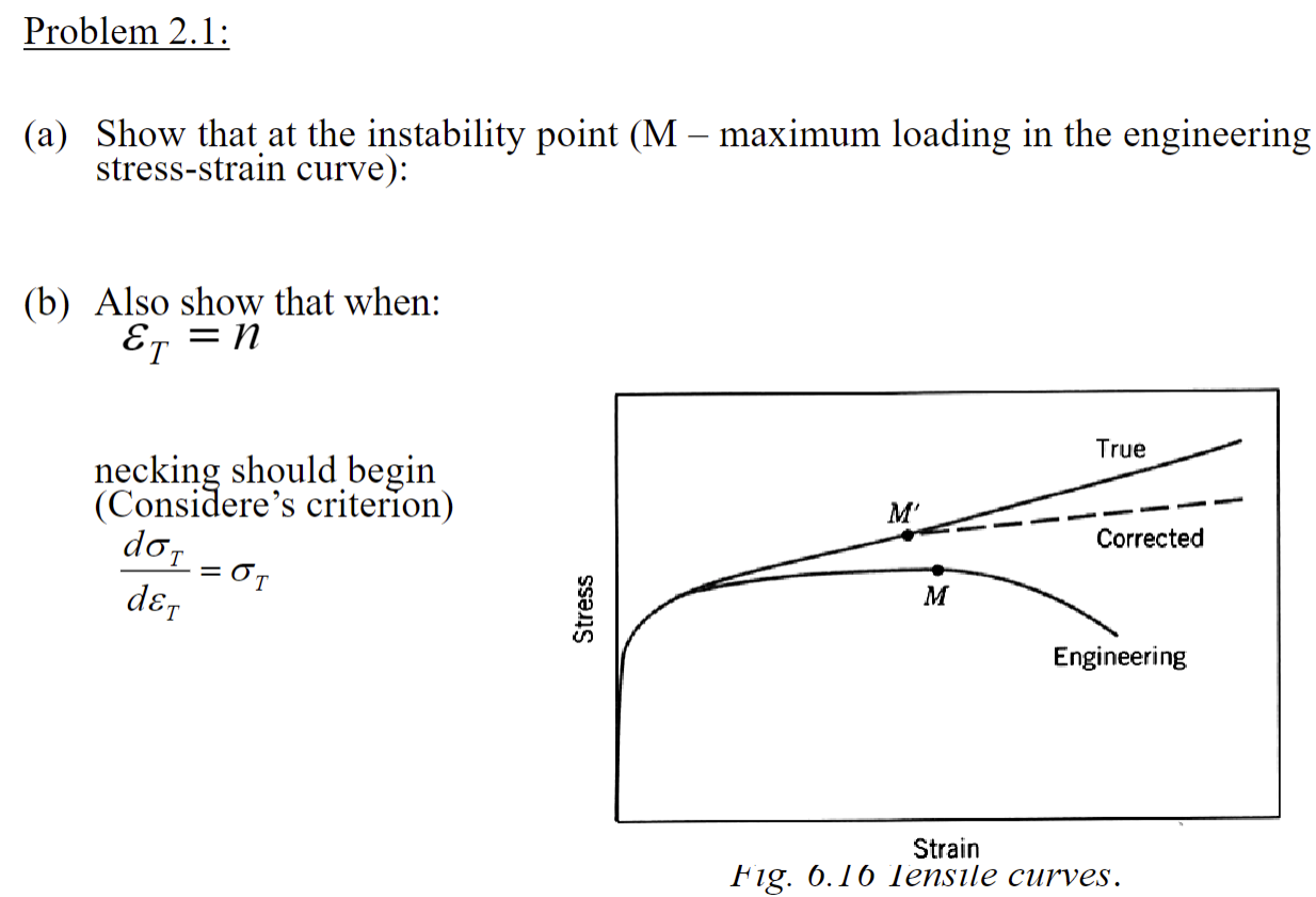 (a) Show that at the instability point ( M - maximum | Chegg.com
