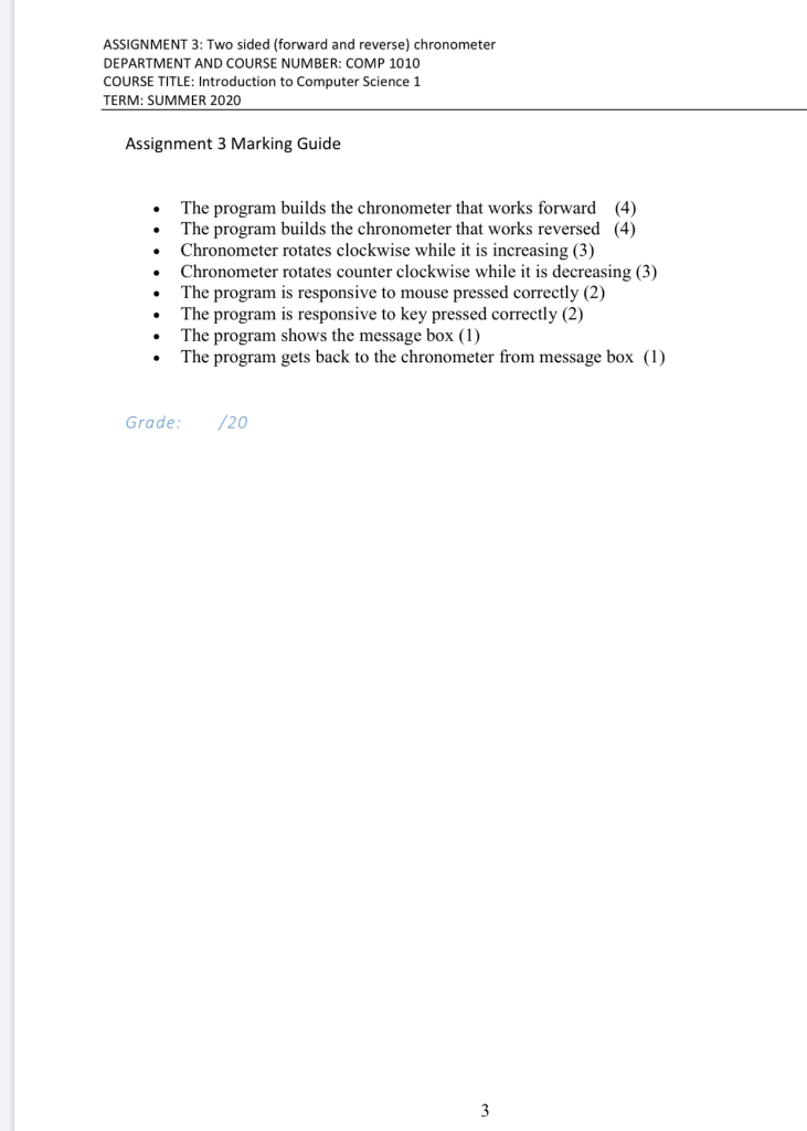 ASSIGNMENT 3: Two sided (forward and reverse) | Chegg.com