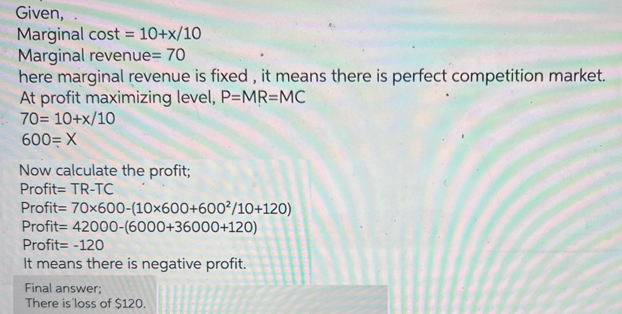 Solved [5 points] Determine the maximum profit if the | Chegg.com