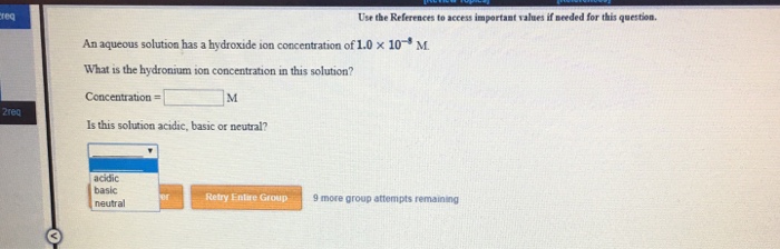 Solved req Use the References to access important values if | Chegg.com