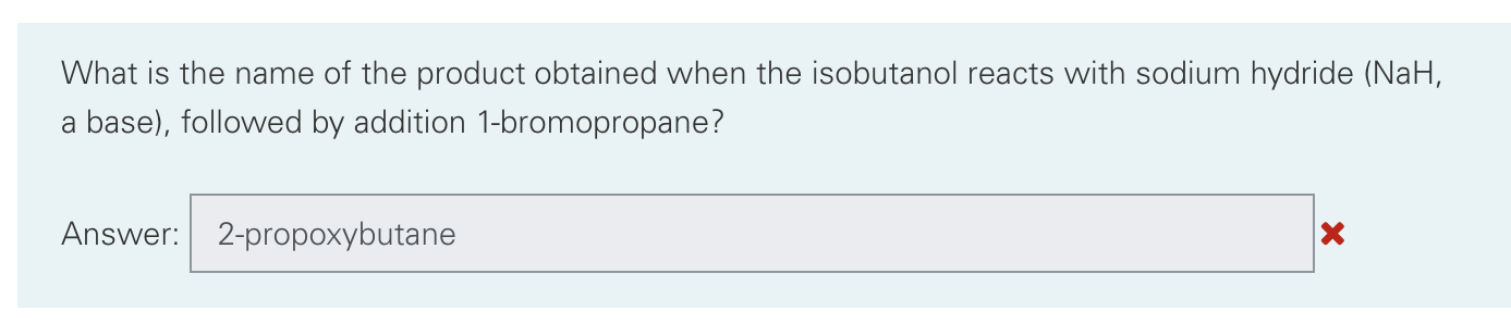 Solved What is the name of the product obtained when the | Chegg.com