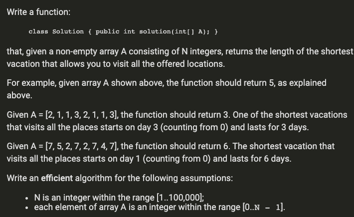Solved You want to spend your next vacation in a foreign | Chegg.com
