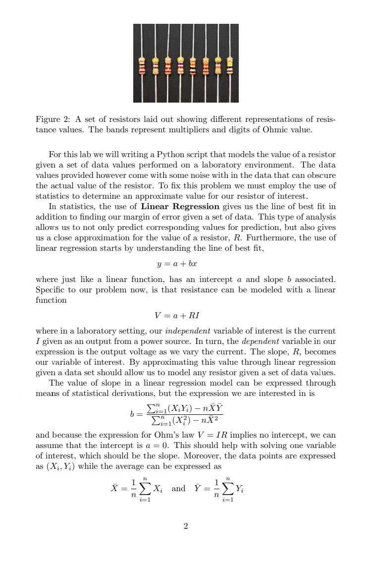 Solved Physics 4B Lab PHYS4B/Su21/Ho Lab #2: Finding | Chegg.com