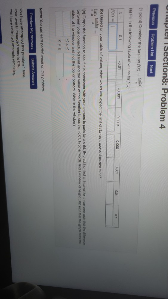 Solved Draper sections: Problem 4 Previous Problem List Next | Chegg.com