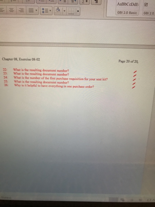 Solved Chapter 08, Exercise 08-02 Page 1 of 20 Chapter 08: | Chegg.com