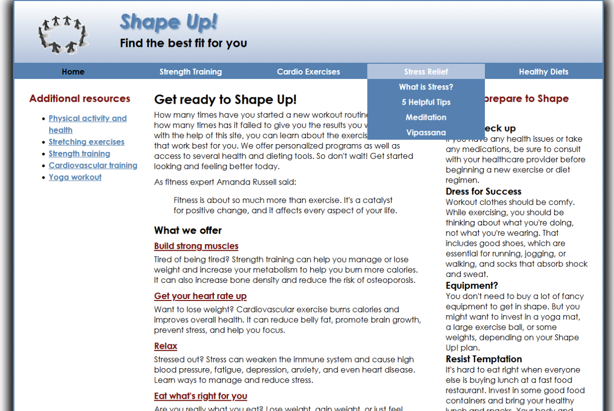 Solved CSS FORMATTING GIVEN THESE INSTRUCTIONS: -Set the | Chegg.com