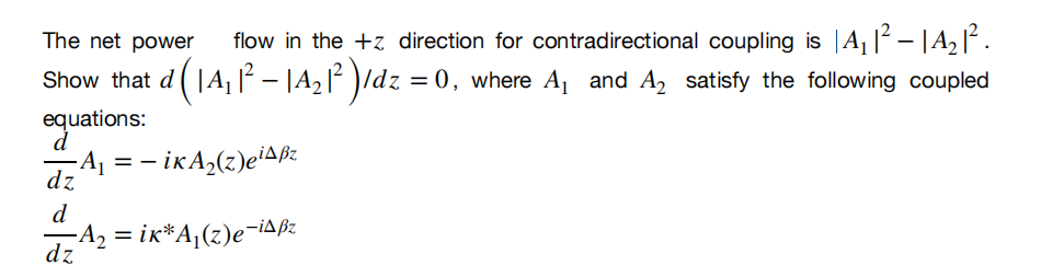 Solved The net power flow in the +z direction for | Chegg.com