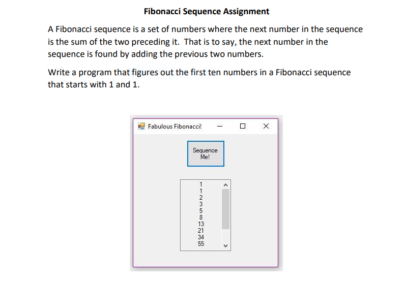 Solved WRITE VISUAL BASIC Hints: The output is in a text | Chegg.com