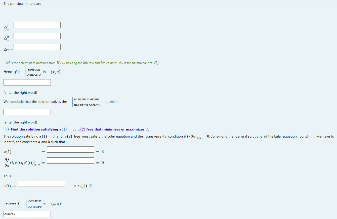 Solved J(x)=∫12(10t44(x′)2)dt i) Find the associated Euler | Chegg.com