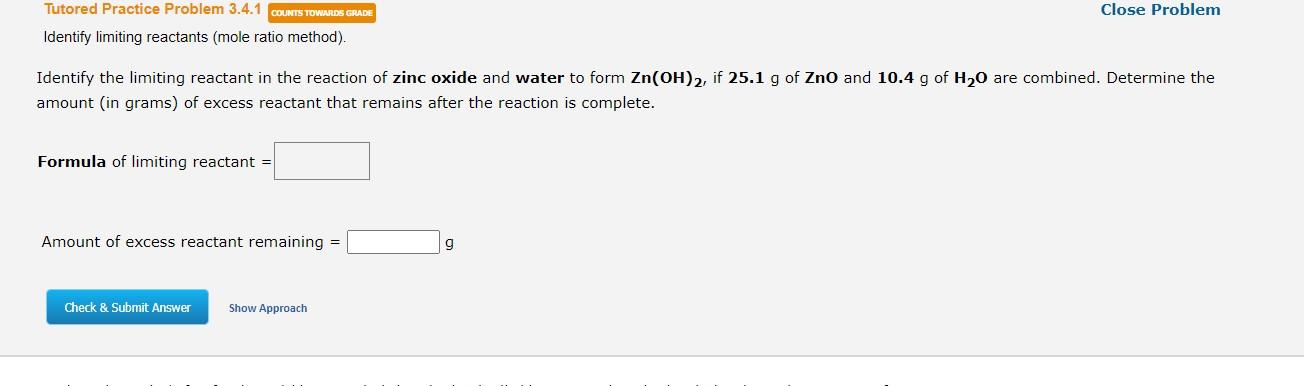Solved Identify limiting reactants (maximum product method). | Chegg.com