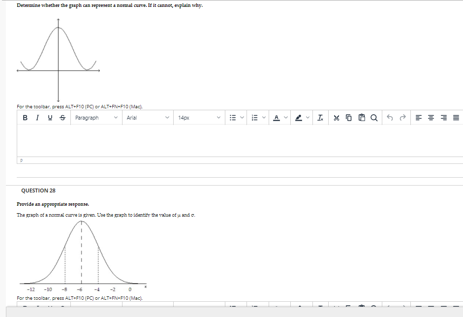 Solved Determine whether the graph can represent a normal | Chegg.com