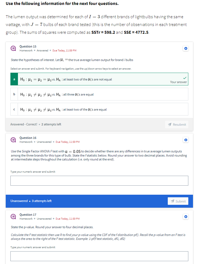 Solved Use the following information for the next four | Chegg.com