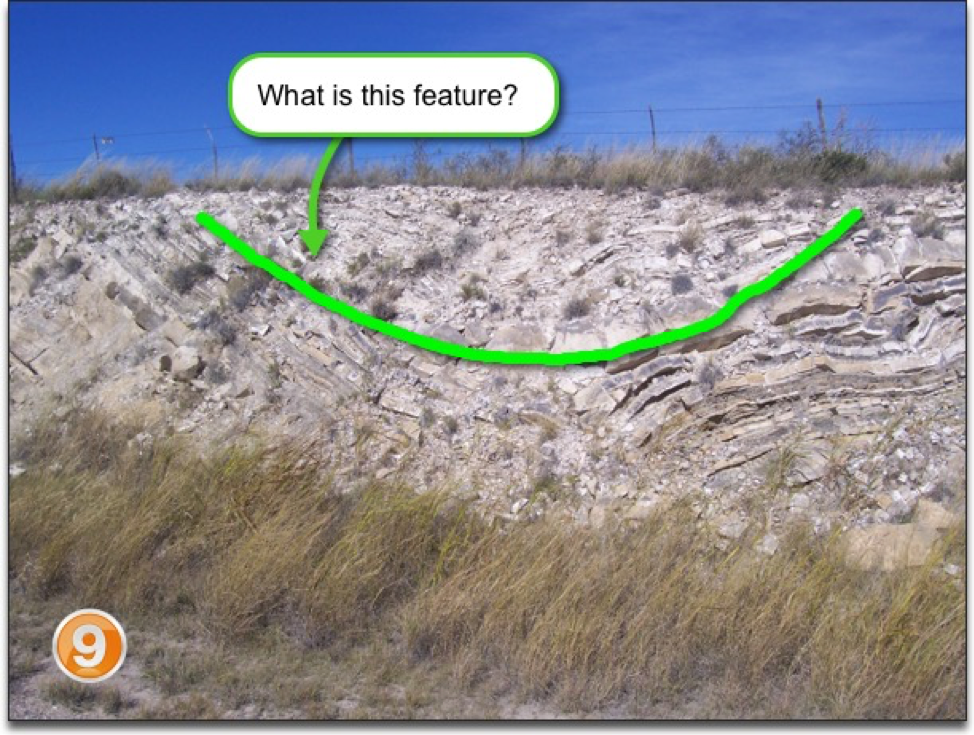 Solved 1.What type of feature is in the photograph? 2. Is it | Chegg.com