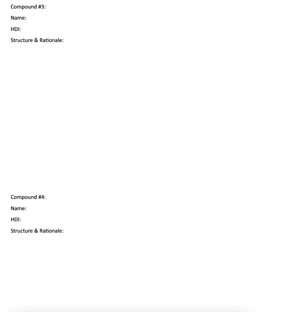 Solved Compound 4 Formula: C5H8O2 13 C NMR Spectrum:Compound | Chegg.com