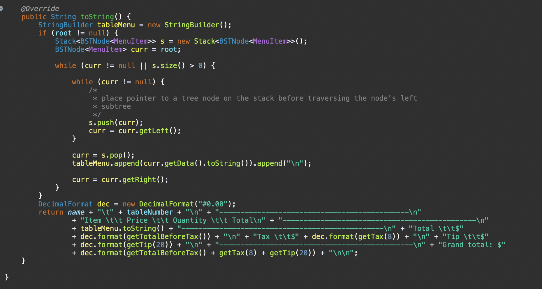 Solved Please correct this Java code below. Make the all the | Chegg.com