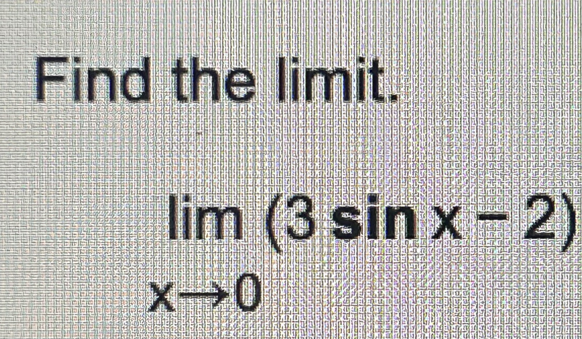Solved Find The Limit Limx→2x−2x2 12−4
