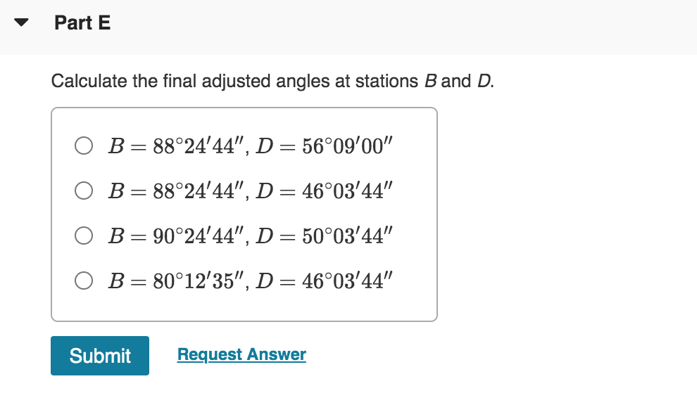 Solved Using the compass (Bowditch) rule, adjust the | Chegg.com