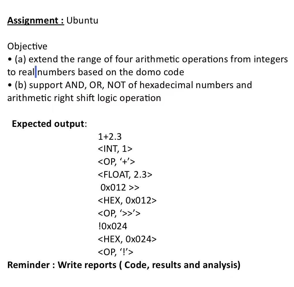 Solved Assignment: Ubuntu Objective - (a) extend the range | Chegg.com