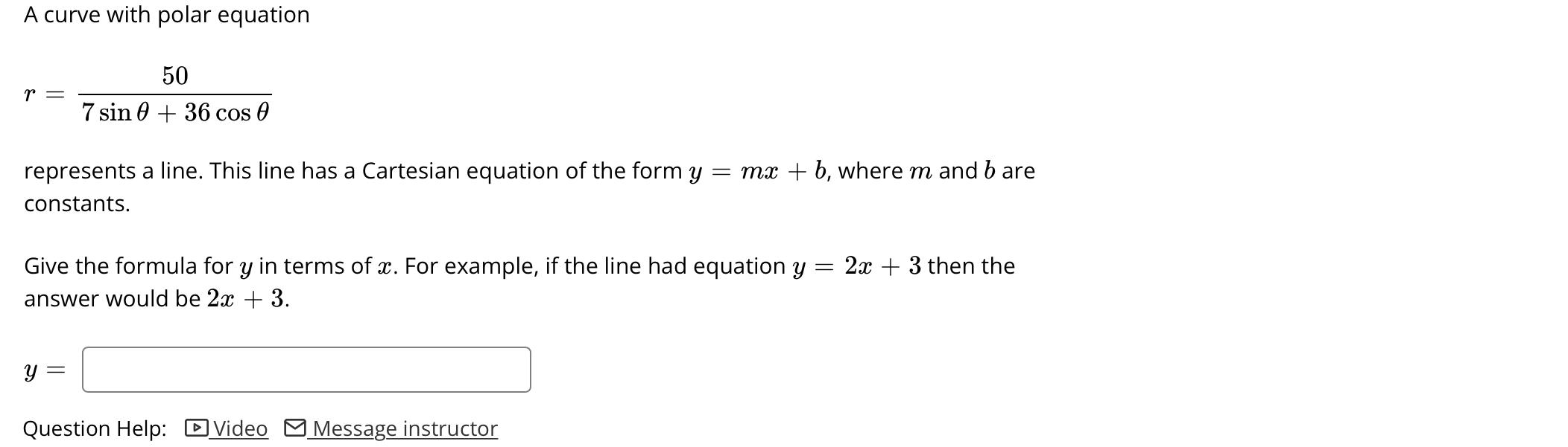 Solved Rewrite the polar equation r=4cos(θ) as a Cartesian | Chegg.com