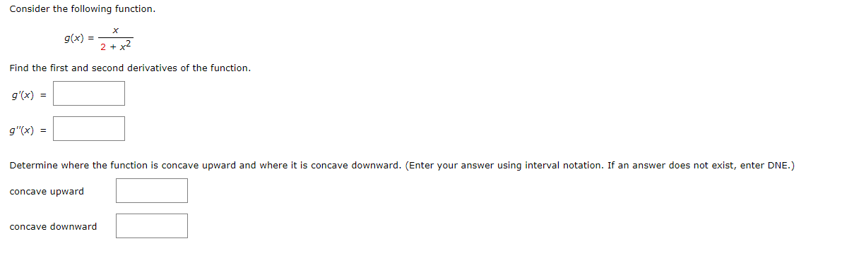 Solved Consider the following function. g(x) = -x2 + 9x + 9 | Chegg.com