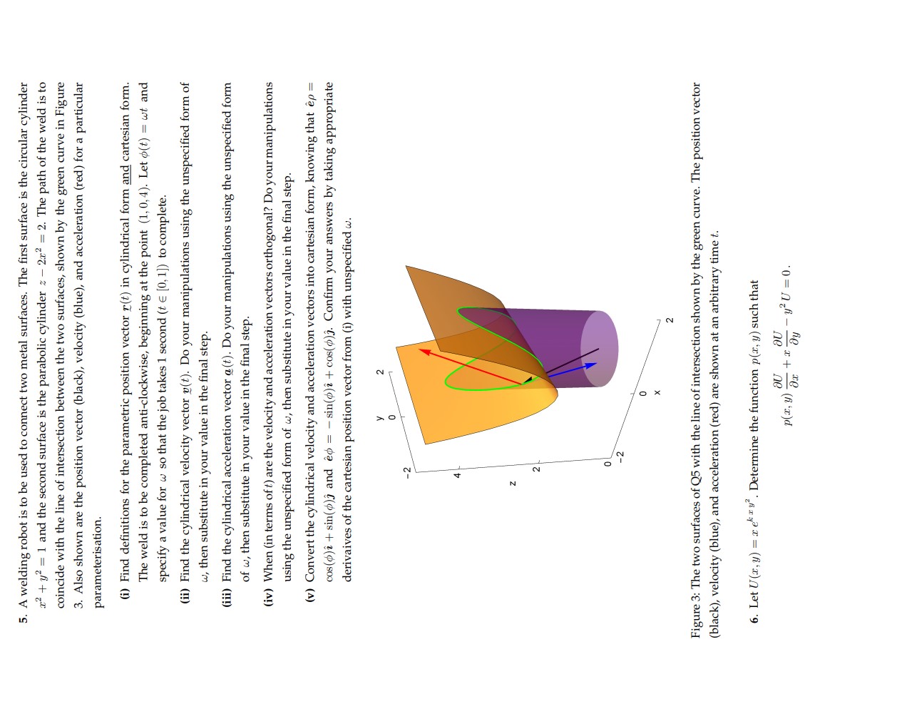 Solved 5. A welding robot is to be used to connect two metal | Chegg.com
