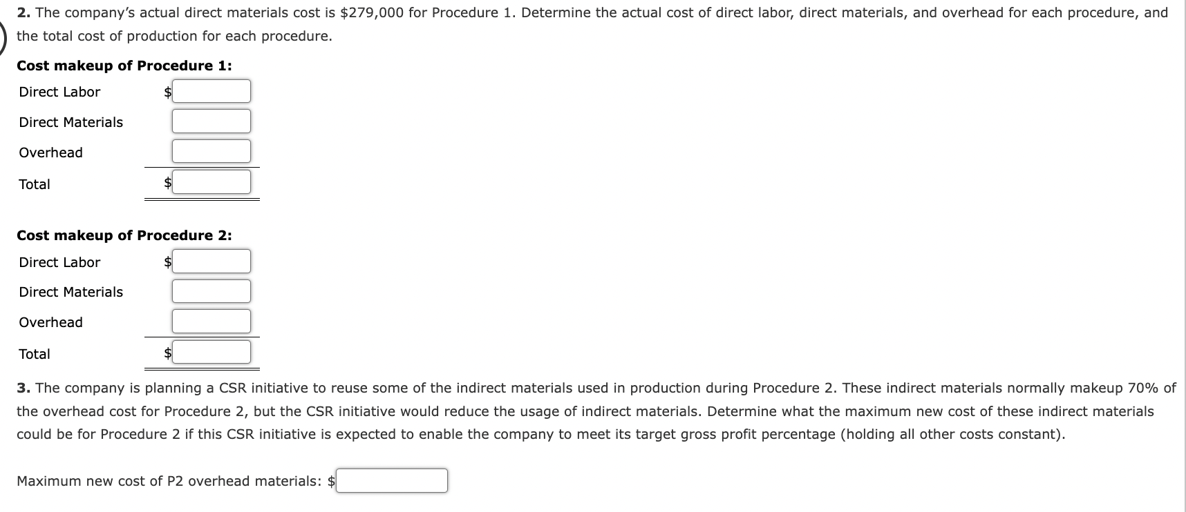 Solved Quicksaw Inc. is a production company that is in the | Chegg.com