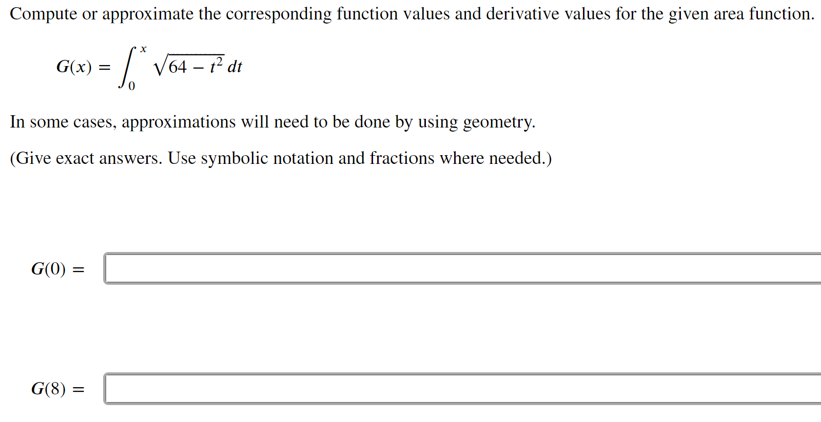 Solved Compute or approximate the corresponding function | Chegg.com